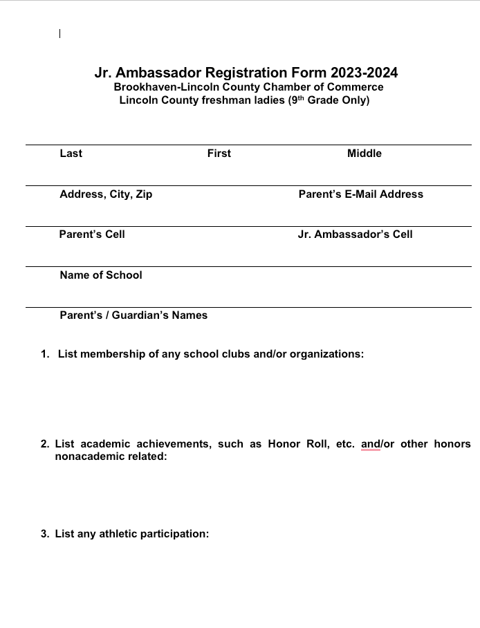 Events – Brookhaven Lincoln County Chamber of Commerce